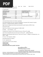 Echocardiography Report Template | PDF