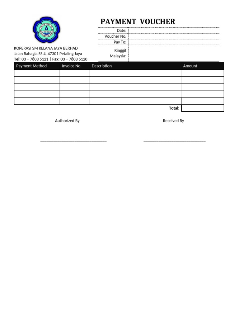 Payment Voucher | PDF