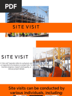 Site Visit Sop | PDF | Surveying | Topography