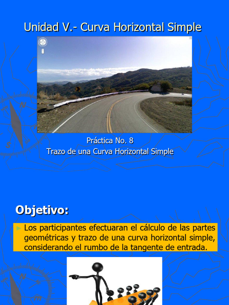 8 Trazo Curva Horizontal Simple | PDF