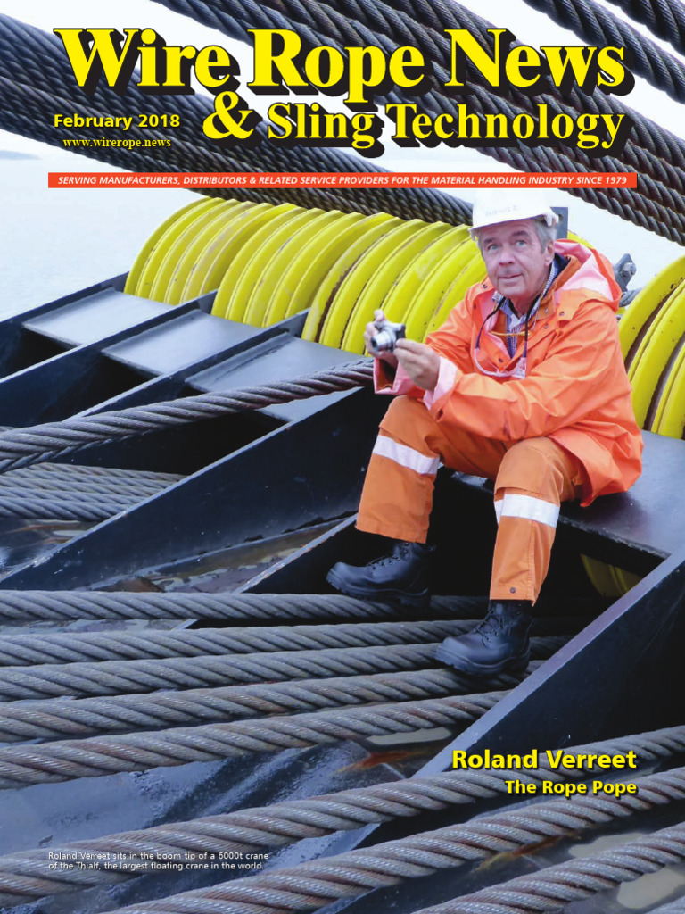 Roland Verreet The Rope Pope | PDF | Crane (Machine) | Rope