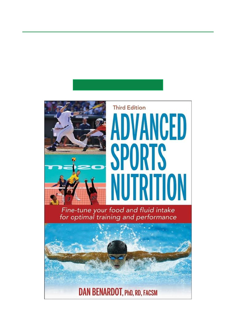 Advanced Sports Nutrition Overview | PDF | Nutrition | Diet & Nutrition