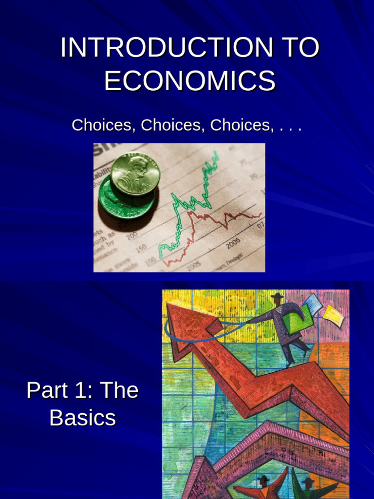 Introduction To Economics | PDF | Capitalism | Economics