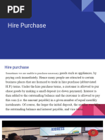 Hire Purchase - Example 1 To 10 | PDF | Interest | Deposit Account