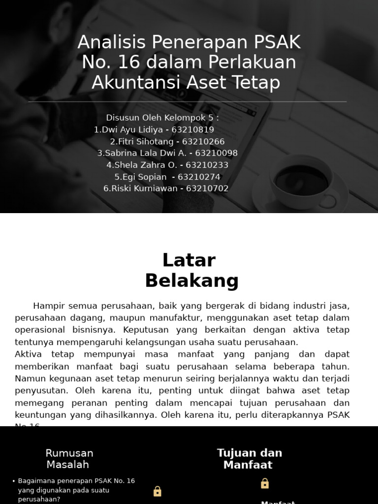 Psak No.16 Aset Tetap | PDF