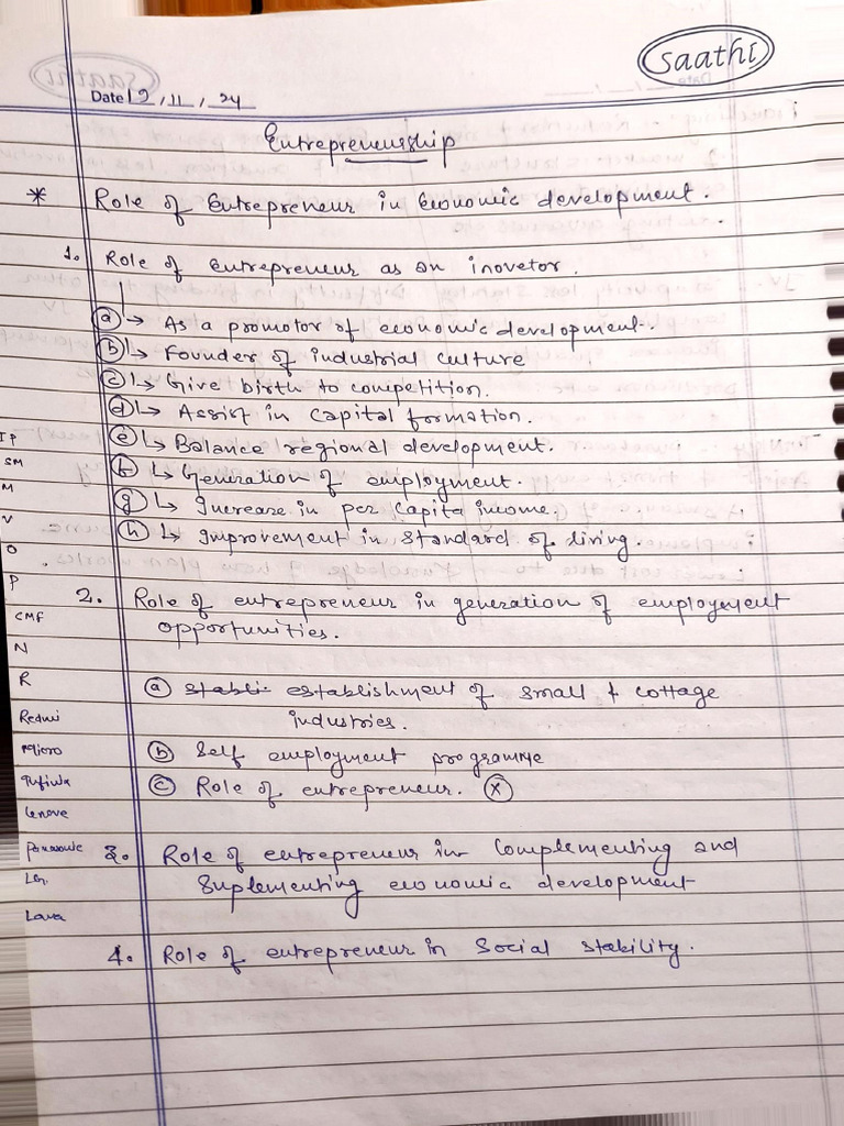 19-11-24 Class Notes | PDF