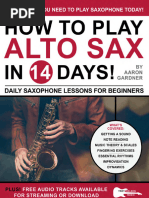 Tenor Sax Scales | PDF | Saxophone | Melody