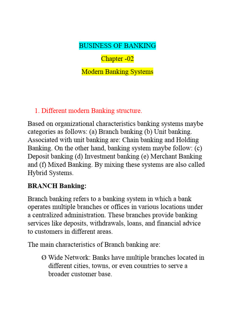 Banking Management | PDF | Cheque | Banks