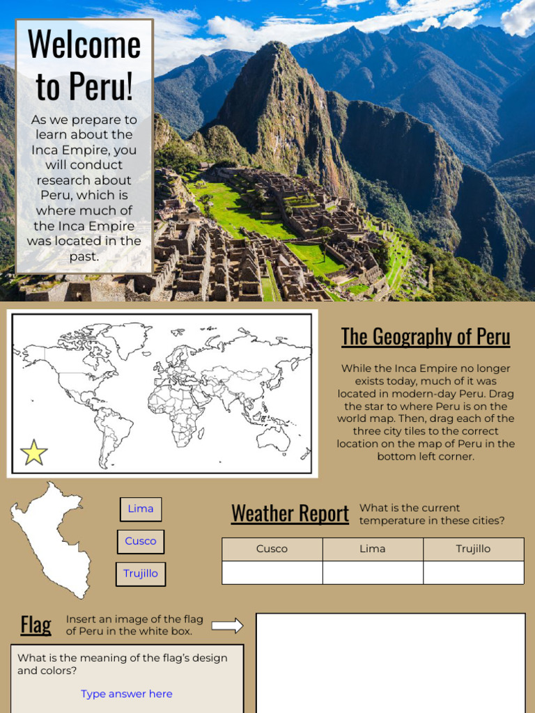 Hicel Paredes Jimenez - Inca Empire Unit Introduction Digital Activity ...