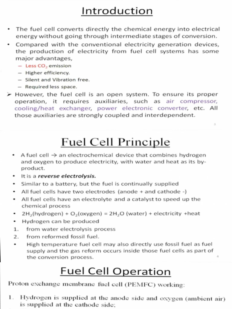 Fuel Cell Unit 5 PP | PDF | Fuel Cell | Solid Oxide Fuel Cell