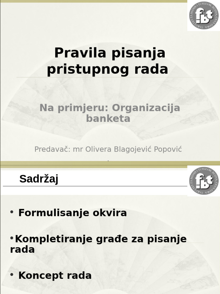 Izrada Seminarskog Rada | PDF