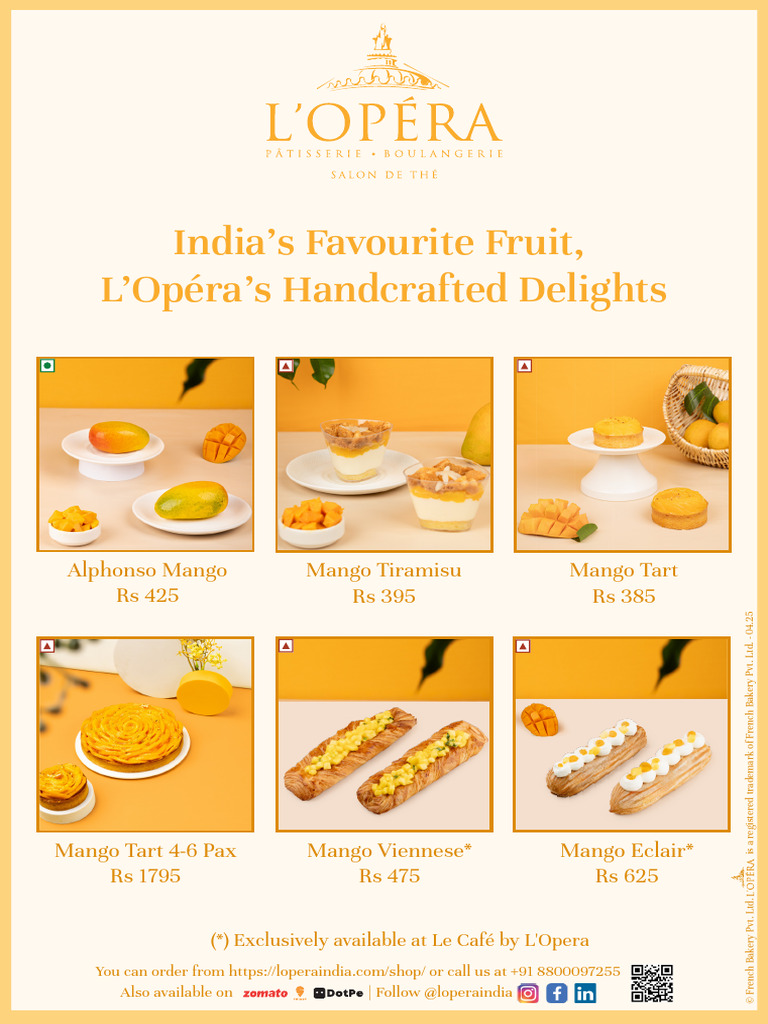New Mango Range 2025 - L'Opera | PDF