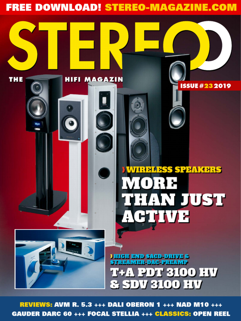 Stereo Magazine Issue 23 | PDF | Loudspeaker | Headphones