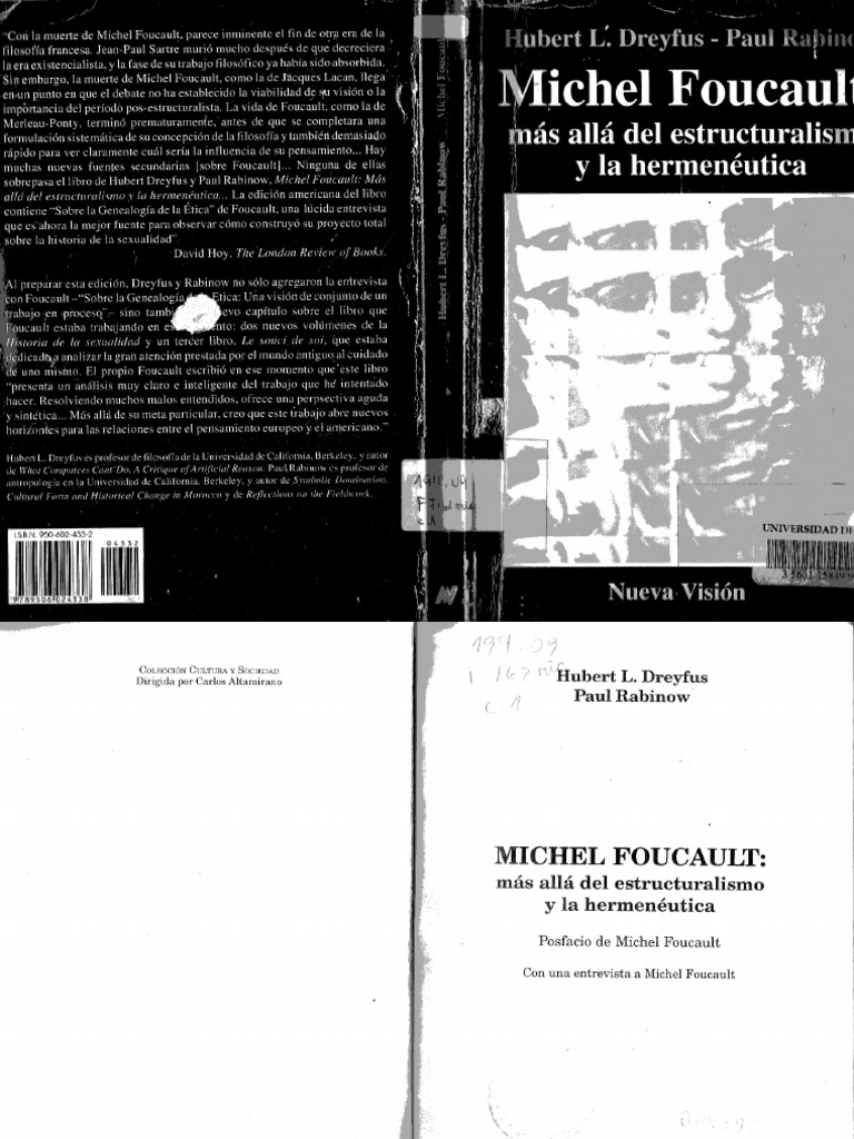 Michel Foucault - Más Allá Del Estructuralismo y La Hermenéutica ...