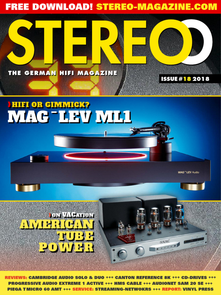 Stereo Magazine Issue 18 | PDF | Headphones | Amplifier