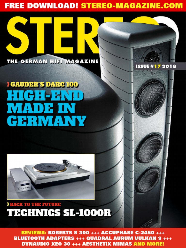 Stereo Magazine Issue 17 | PDF | Amplifier | Loudspeaker