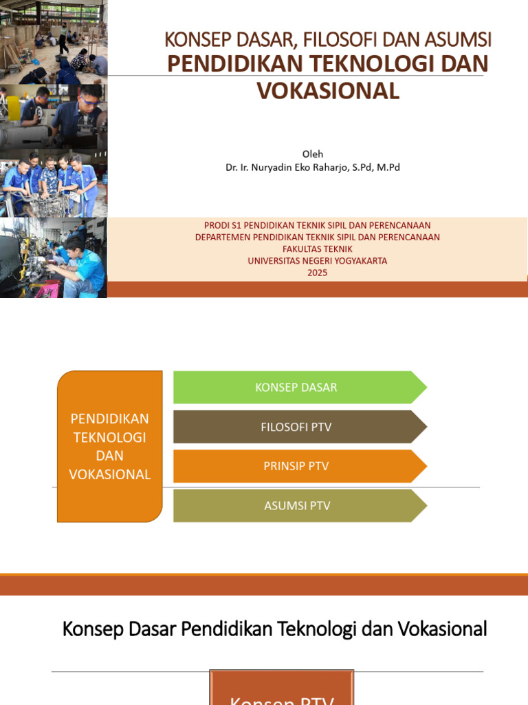 Konsep Filosofi Asumsi PTV | PDF