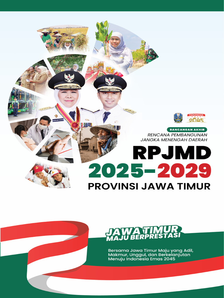Rancangan Akhir RPJMD Provinsi Jawa Timur Tahun 20 - 250506 - 201822 | PDF