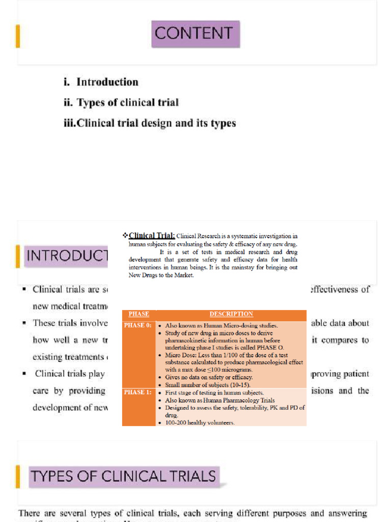 Observational Study Types in Trials | PDF | Cohort Study | Randomized ...