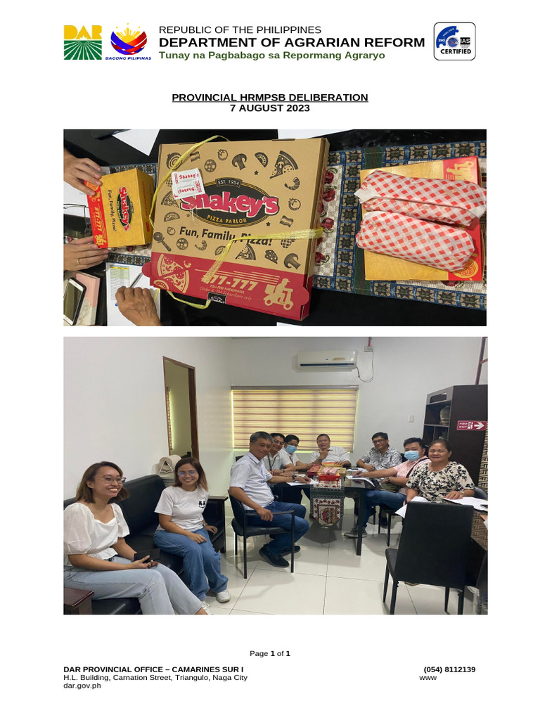 Activity Proposal - PWD Rights Seminar | PDF