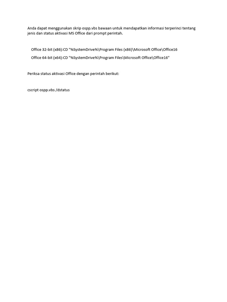 Anda Dapat Menggunakan Skrip Ospp | PDF