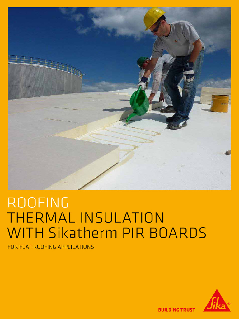 Sikatherm PIR Insulation for Roofing | PDF | Building Insulation ...