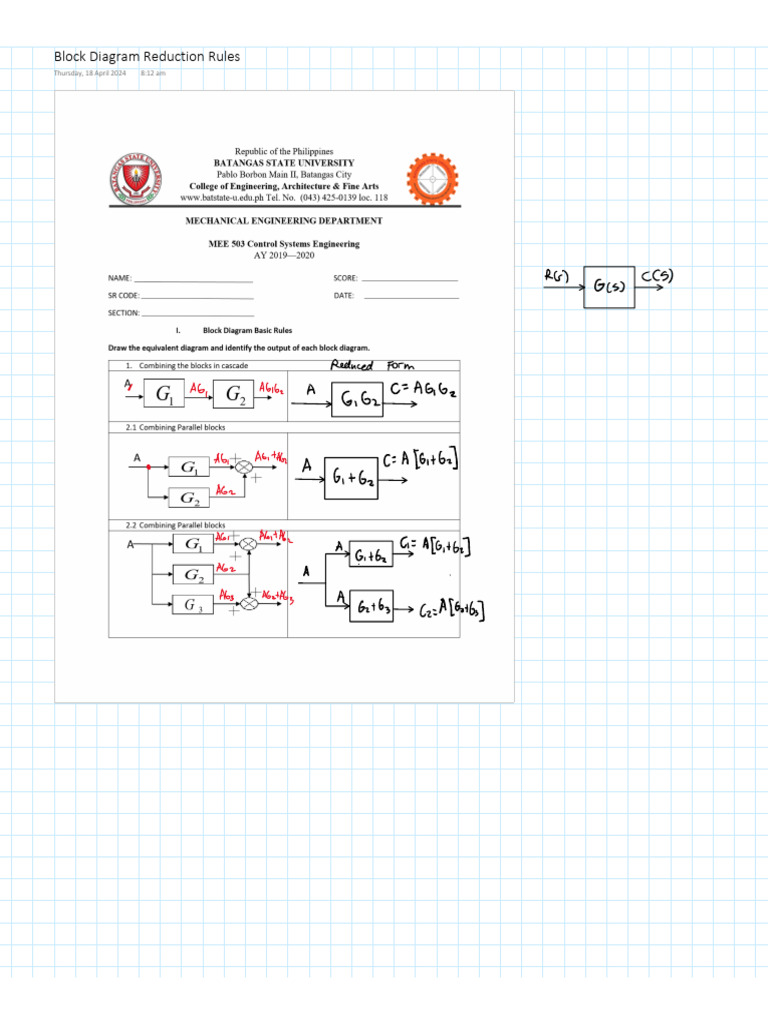 Block Diagram | PDF
