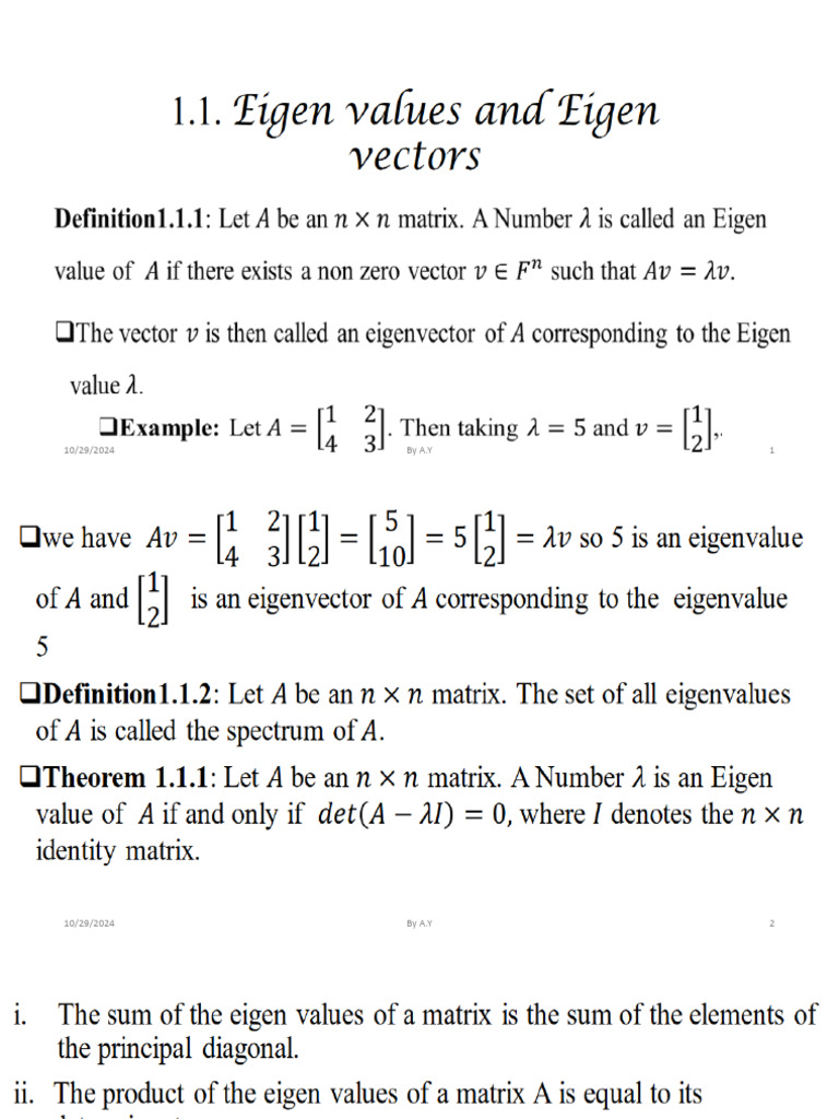 Linear Algebra Chap. 1 | PDF