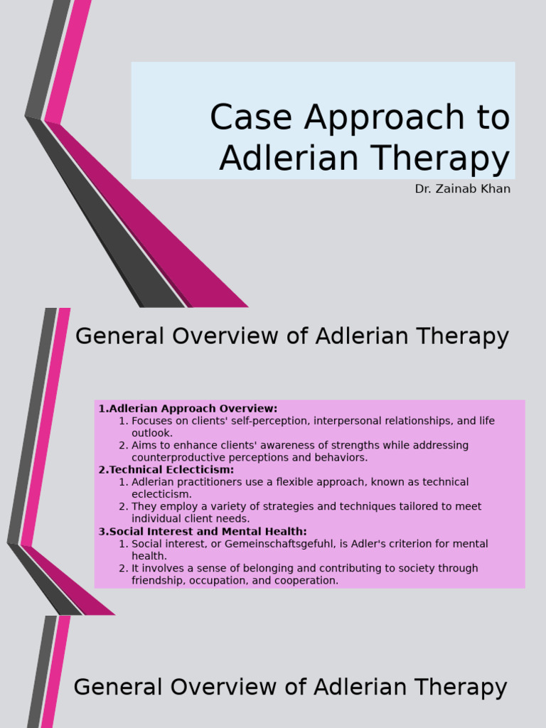 Adlerian Therapy Case Study: Ruth's Journey | PDF | Psychotherapy ...