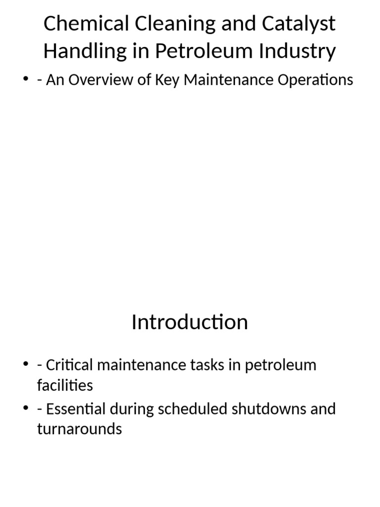Chemical_Cleaning_and_Catalyst_Handling | PDF