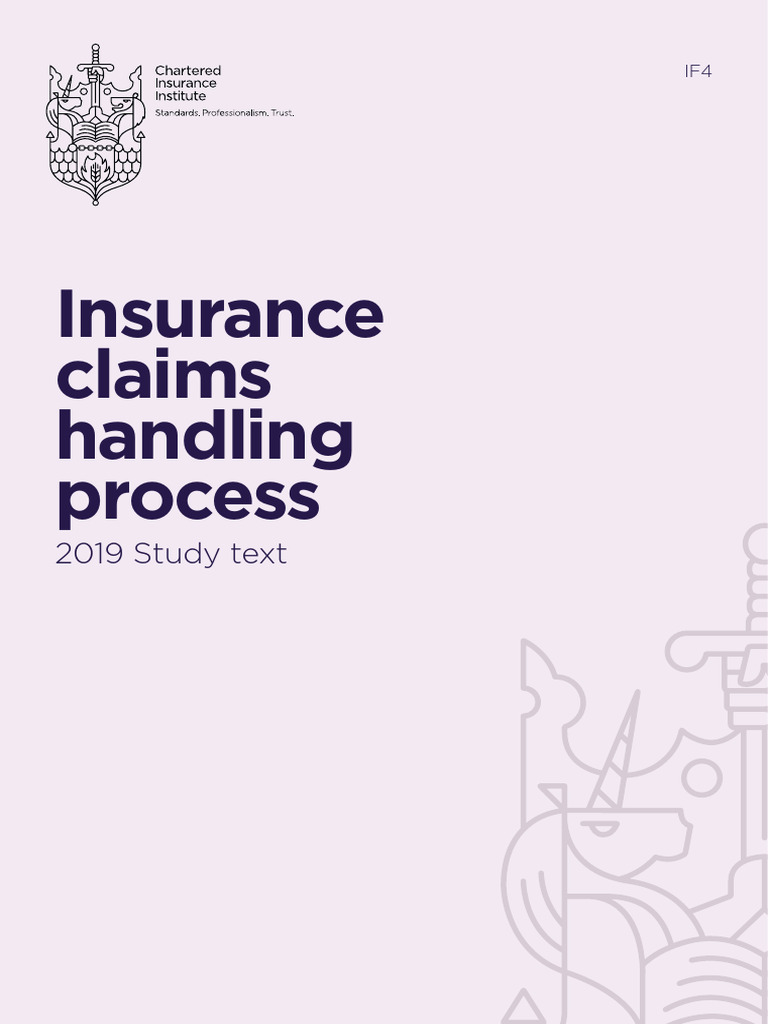 IF4TB9 - Insurance Calims Handling Process 2019 | PDF | Insurance ...