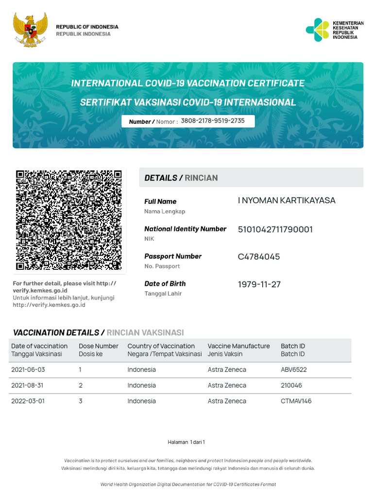 Vaccine-Certificate-Who-I Nyoman Kartikayasa-557 | PDF