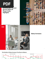 Aon Annual Salary Increase and Turnover Study 2024-25 India Key Highlights | PDF | Turnover ...