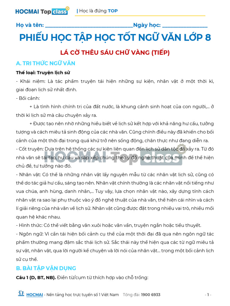 Văn 8 - HDG - 02 - KNTT | PDF