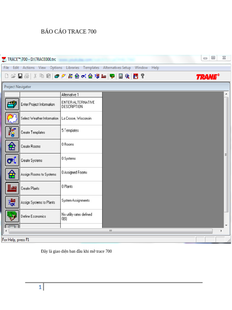 BAO CAO TRACE 700 | PDF