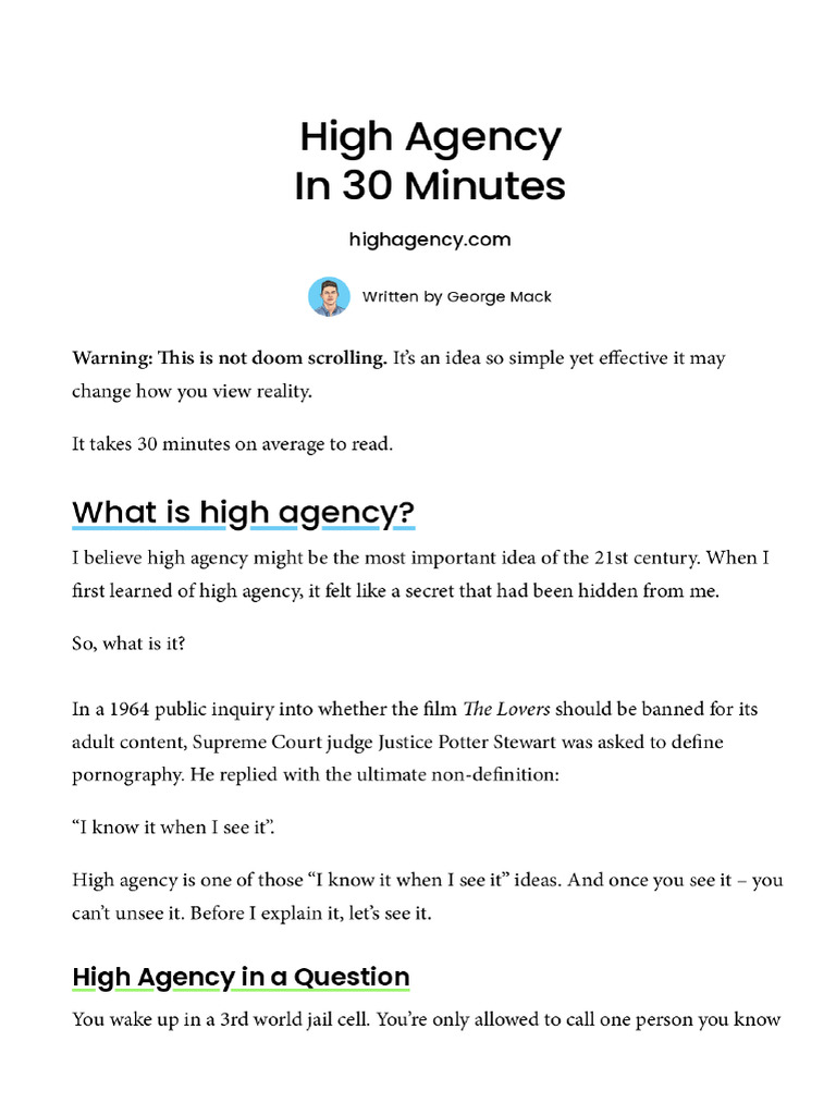 WWW Highagency Com PDF Ocr | PDF | Wright Brothers | Thought