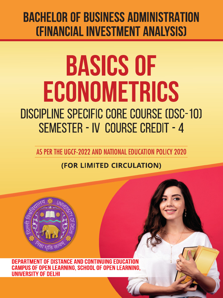 Eco Sem 4 | PDF | Econometrics | Statistics