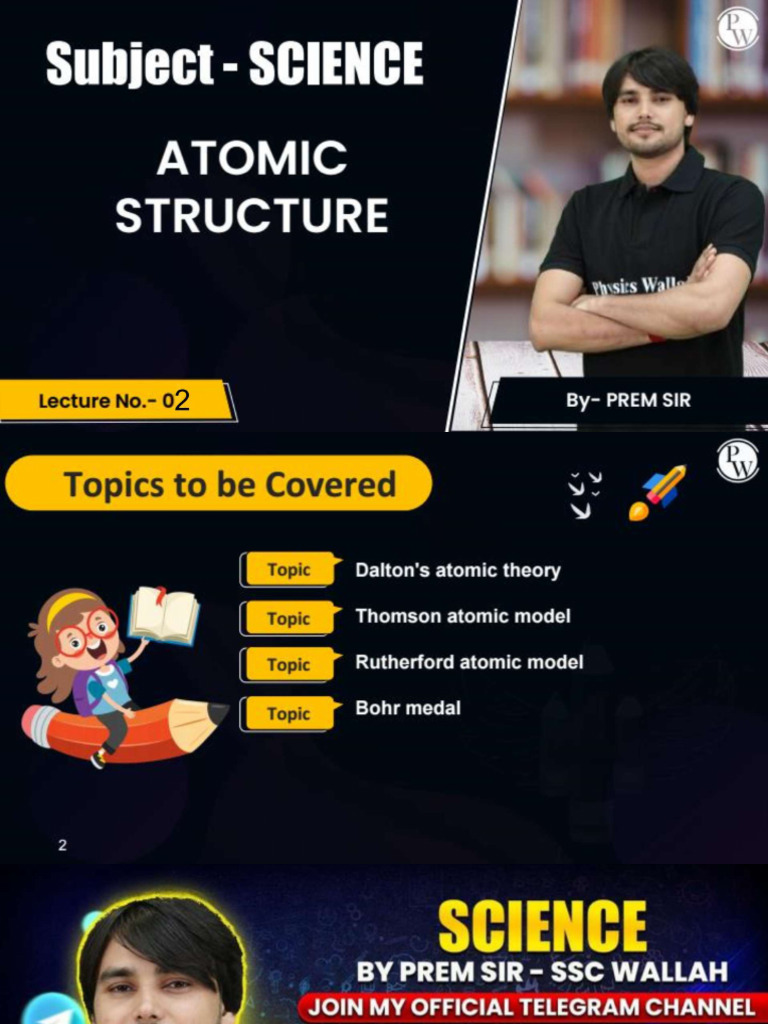 Atomic Structure 02 - Class Notes | PDF