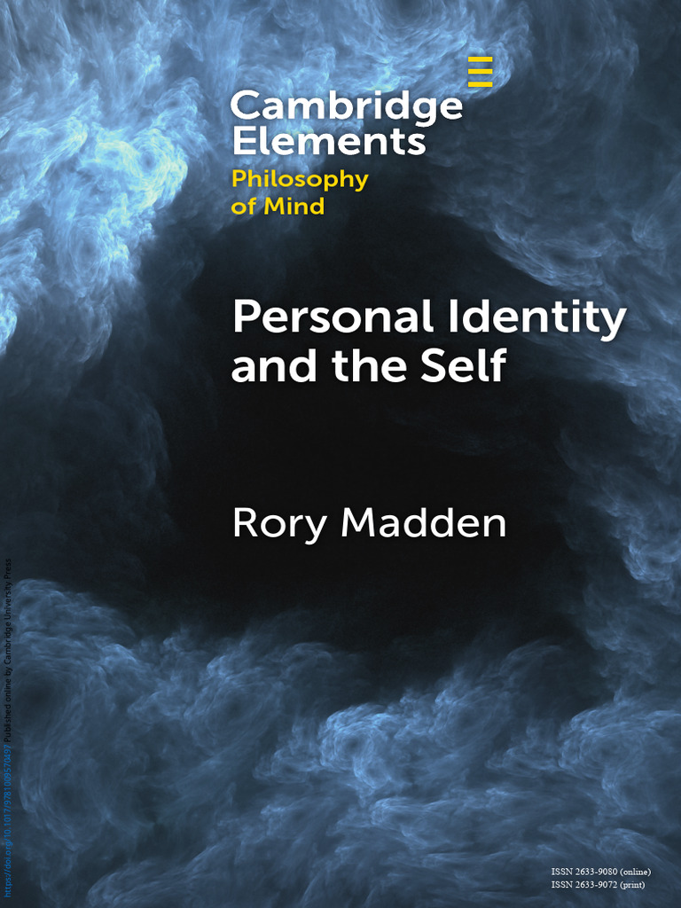 Personal Identity and The Self | PDF | Experience | Philosophy Of Self