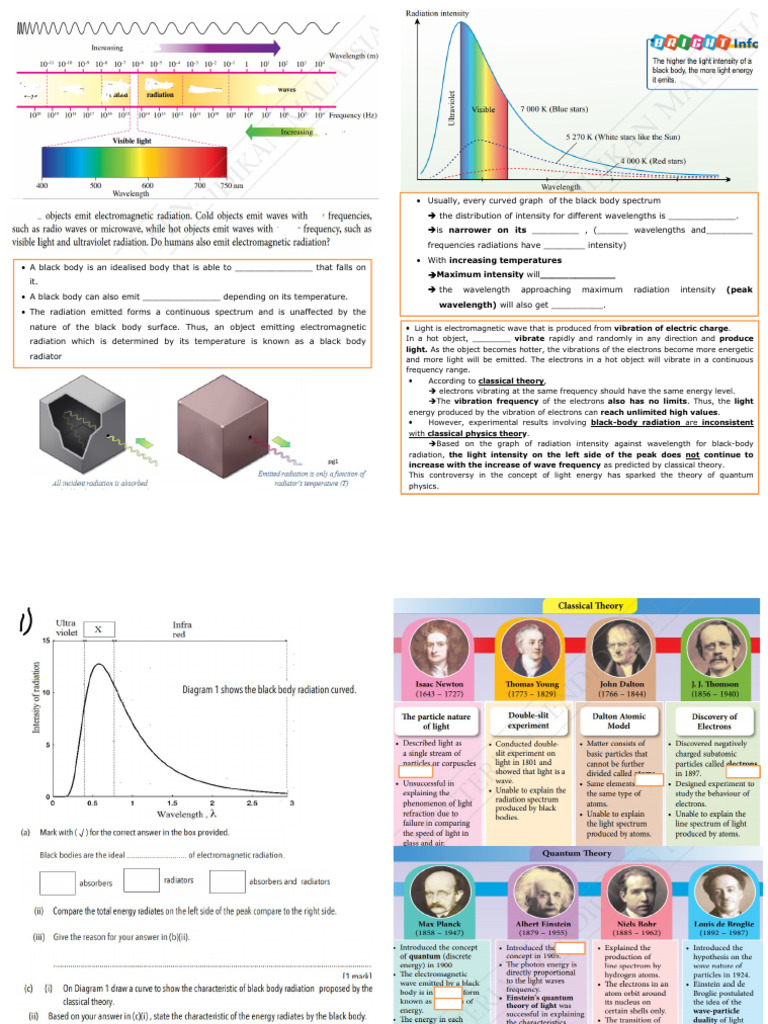Form 5 Phy Chap 7 Quantum | PDF | Photoelectric Effect | Electromagnetic Radiation