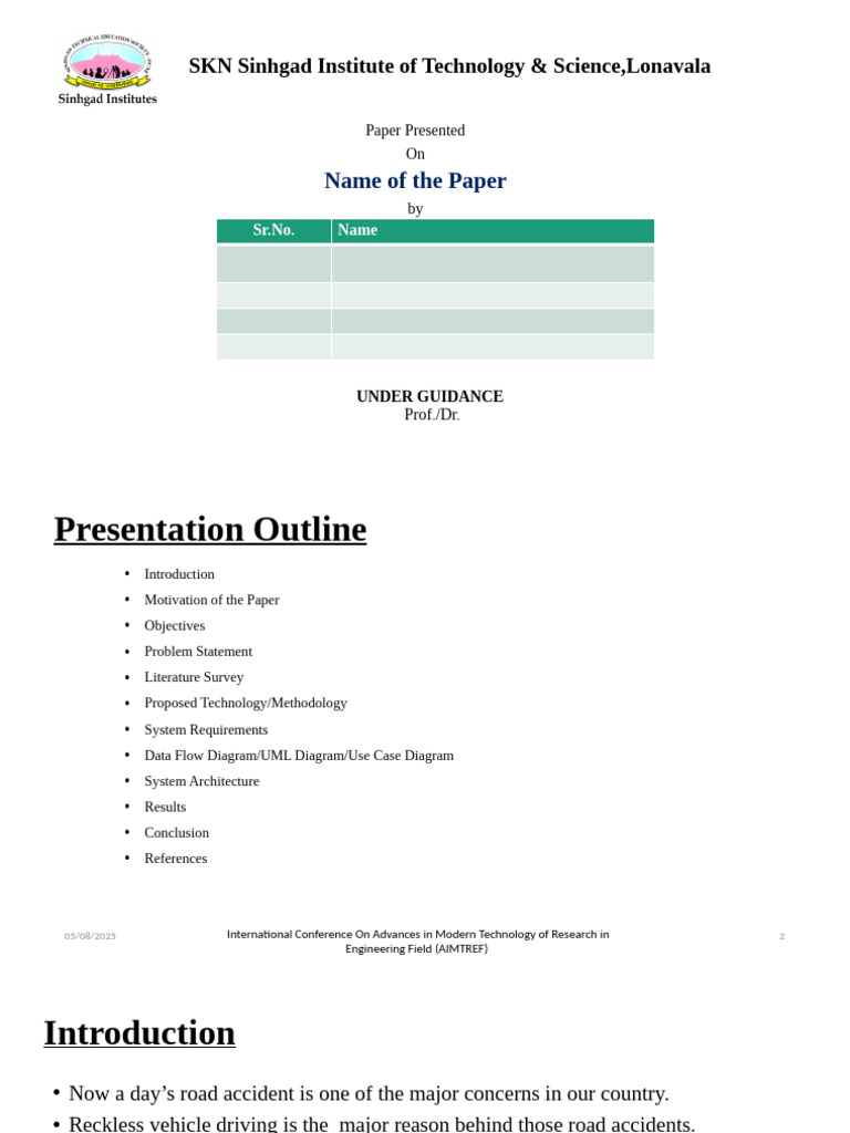 Distance-Based Accident Avoidance System | PDF | Traffic Collision | Gsm
