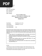 Soal Tuton 3 Perencanaan Pemasaran | PDF