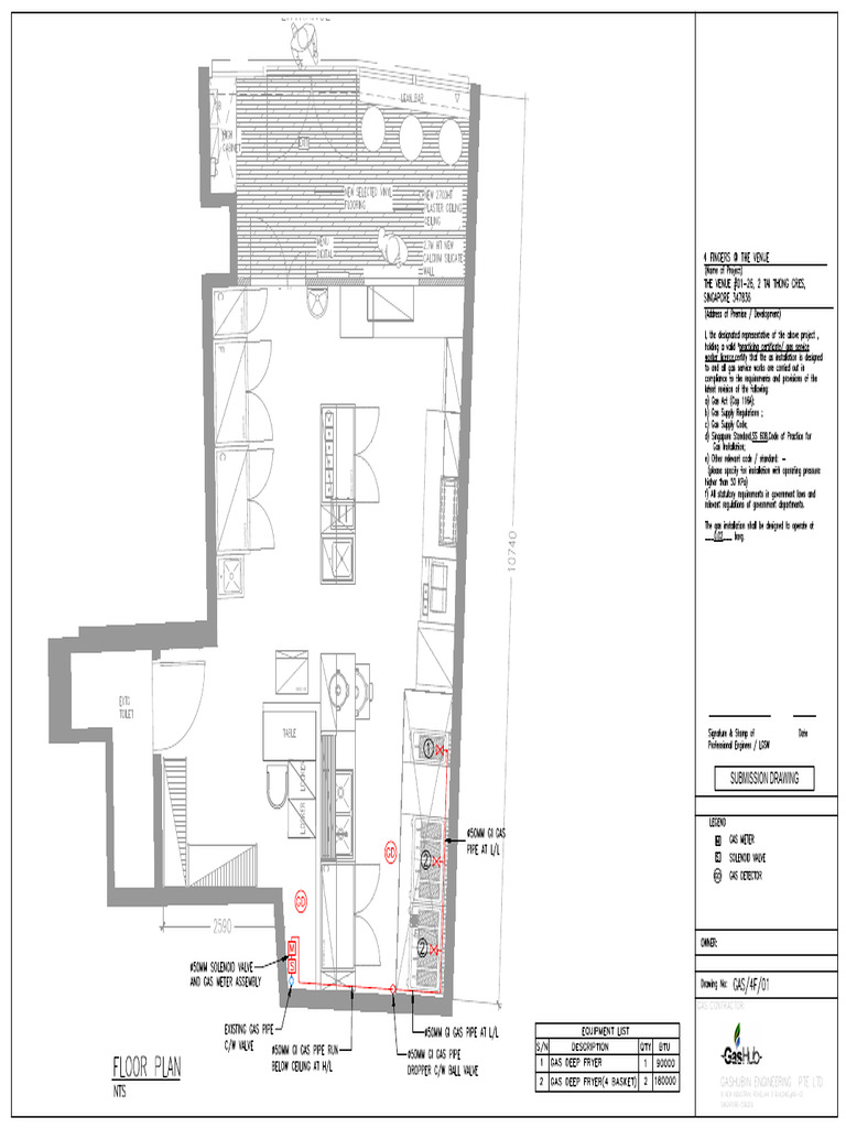 4 FINGERS at VENUE - GAS DWG-LAYOUT | PDF