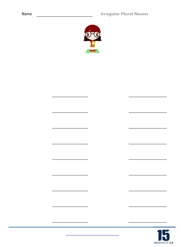 Irregular Plurals | PDF