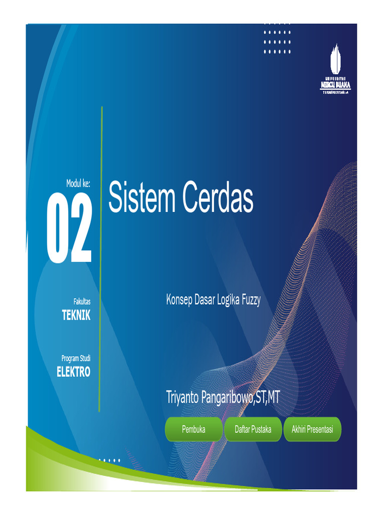 Sistem Cerdas (TM2) | PDF