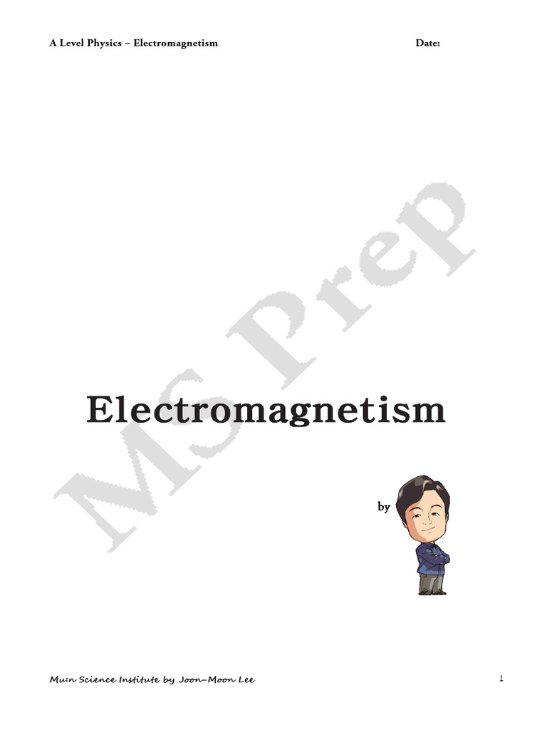 A Level Physics. Electromagnetic Induction | PDF | Inductor ...