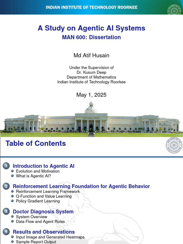 Agentic Ai research by Atif | PDF | Artificial Intelligence | Intelligence (AI) & Semantics