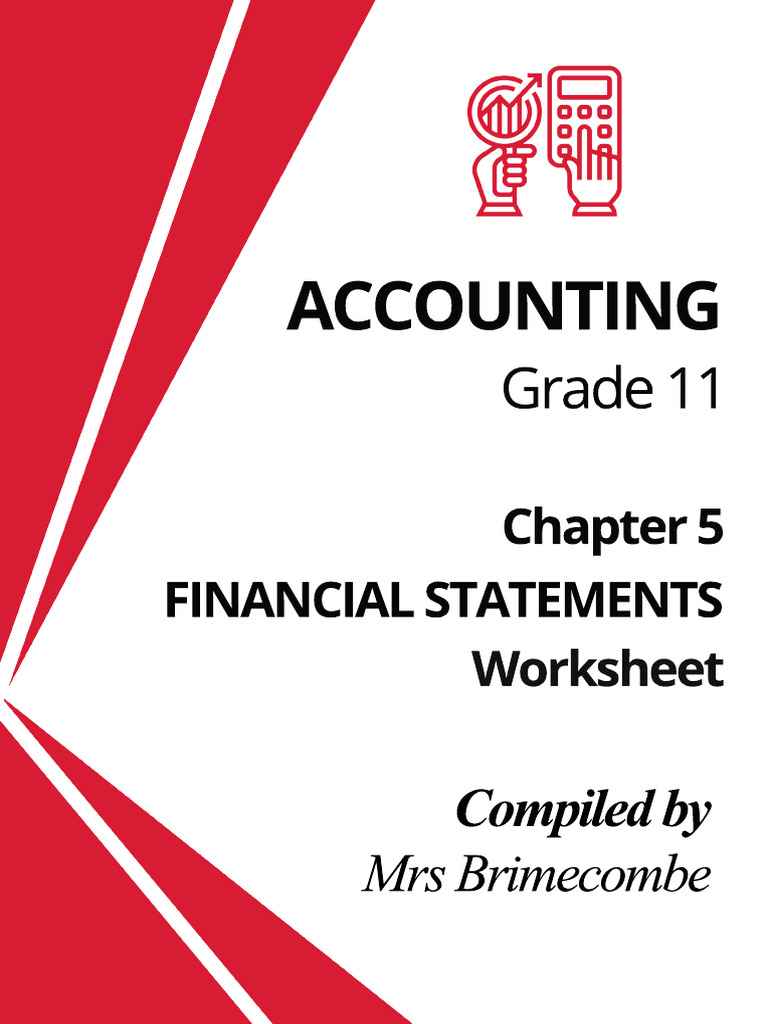 Grade 11 Accounting Financial Statements | PDF | Balance Sheet | Book Value