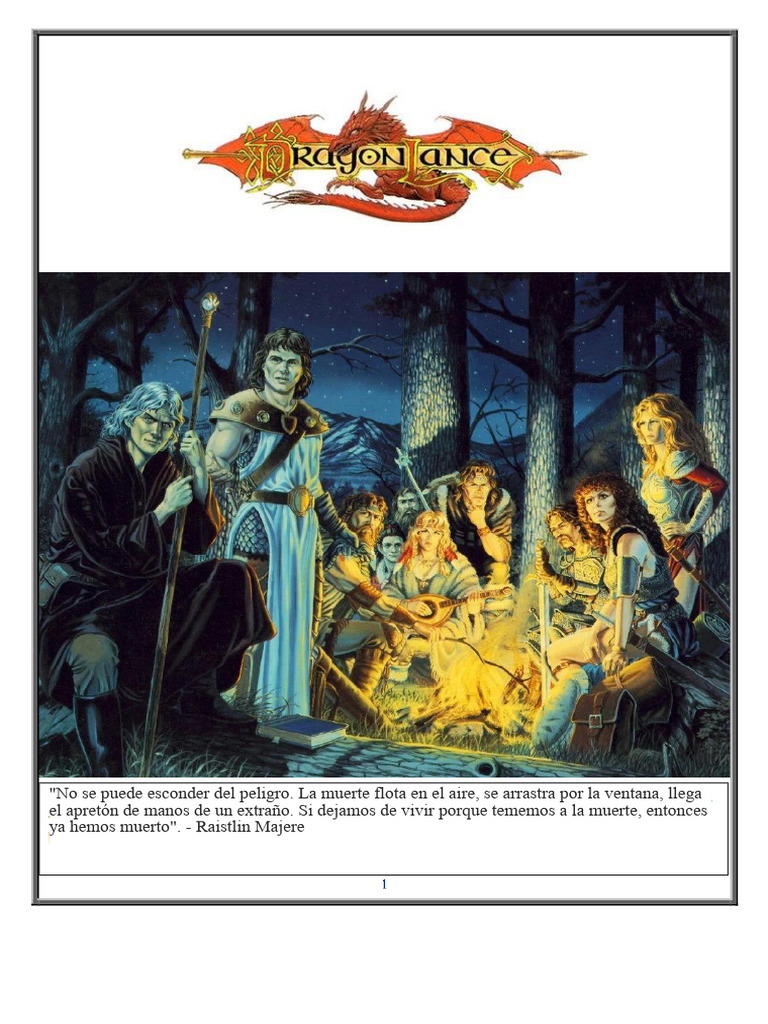 Dragonlance. Guía Del Jugador | PDF | Duendes | Pelo