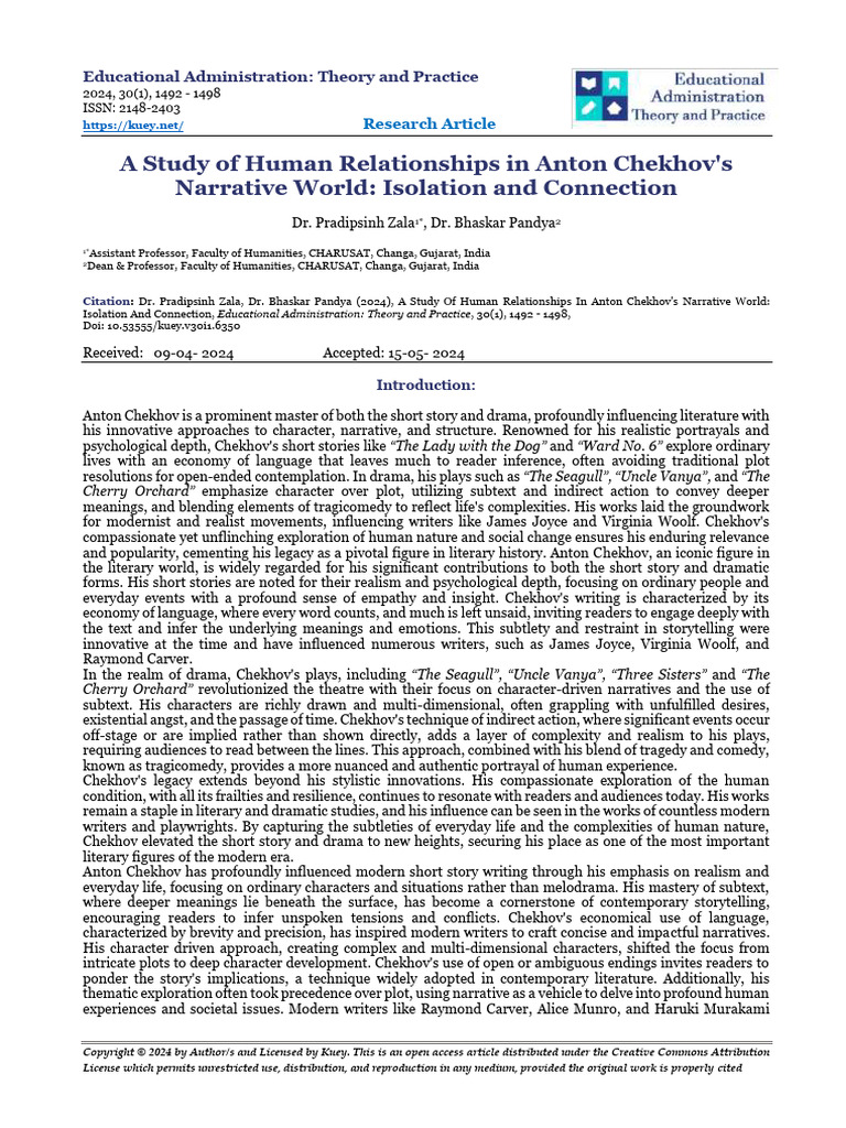 G 7162 Educational Administration Theory and Practice Volume 30 Issue 1 May 2024 1 | PDF | Anton ...